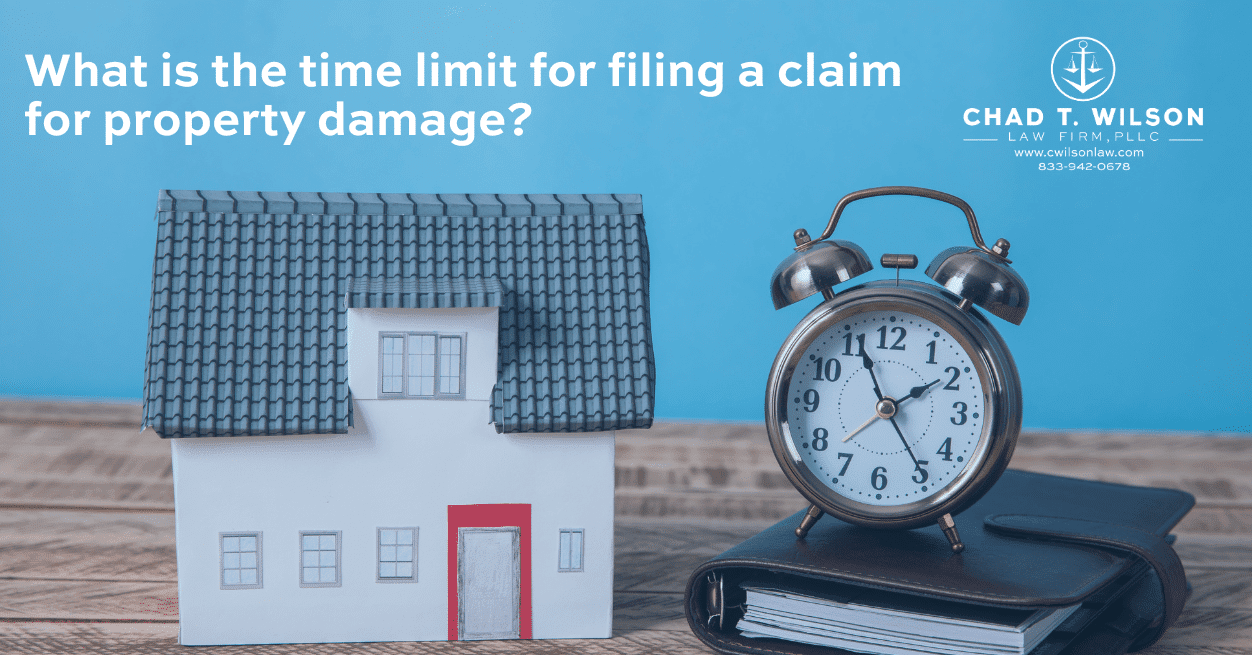 Time Limit For Filing a Claim For Property Damage